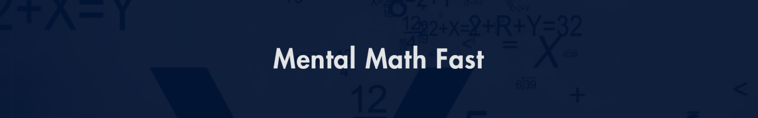 Mental Math Fast! | Caseinterview